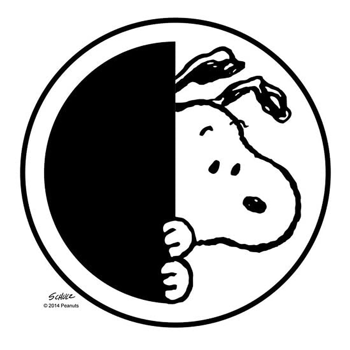 CafePress Sneaky Snoopy Mug Ceramic Coffee Mug, Tea Cup 11 oz