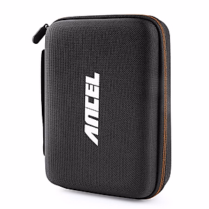 ANCEL Case for OBD2 Scanner, Protective and Storage Box (L) for All Innova and ANCEL Products Black