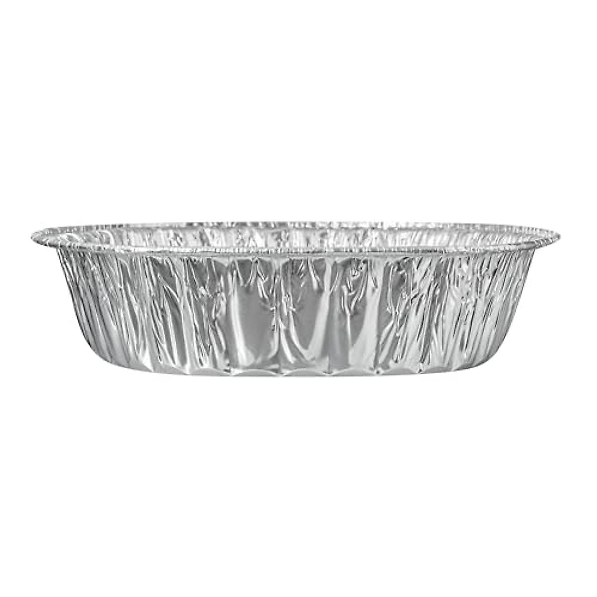 Restaurantware-Foil Lux 17.9 x 14.2 x 3.3 Inch Oval Roasting Pans, 10 Oven-Ready Foil Pans - Freezable, Heavy-Duty, Aluminum Foil Disposable Baking Pans, For Cooking Turkey, Chicken, And More