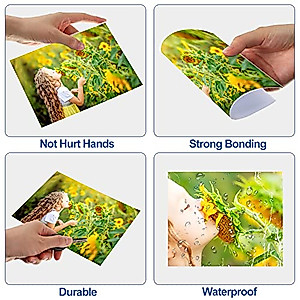 400 Pack 5.3 x 7.4 Inch Thermal Laminating Pouches 3 Mil Clear Laminating Sheets Plastic Laminating Paper Hot Glossy Laminator Pouches Office Laminating Supplies for Letter Photo Card ID Badge