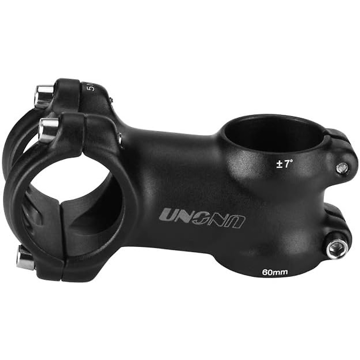 FOMTOR 31.8 Stem 60mm 70mm 80mm 90mm 7 Degree Light Weight Bike Handlebar Stem MTB Stem Suitable for Mountain Bike Road Bike BMX MTB