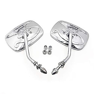 SMT-RearView Mirrors Compatible With H-D street sports chopper cruiser Eagle Spirit Live to Ride Motorcycle [B00WJLZUL2]