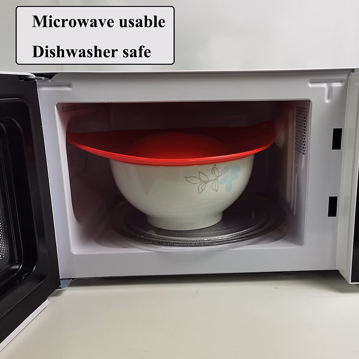 LINFON Boil Over Protector Boil Over Universal Lid Fits Openings 6" to 10" in Diameter