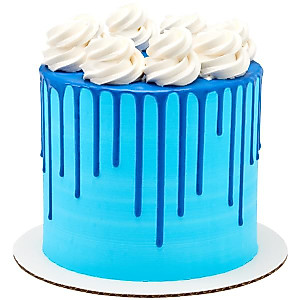 DecoPac Cake Drip, Royal Blue Color, Vanilla Flavor, Matte Like Chocolate, 6.35 oz
