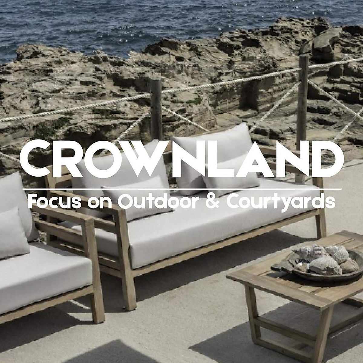 Crownland Outdoor Patio Furniture Adjustable Reclining Lounge Chair Set, Patio Black Metal Recliner with Peacock Blue Removable Cushion (2 Pieces)