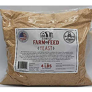 Family Farm and Feed | Brewers Yeast | Animal and Pet | Young and Adult | Granular | 4 Pounds