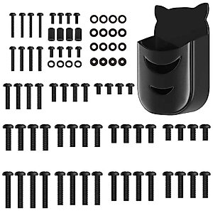 Universal TV Mount Kit for Onn, Sony, Westinghouse, Philips, Toshiba, Insignia - Includes M4, M5, M6, M8 TV Mounting Screws, Washers & Remote Holder