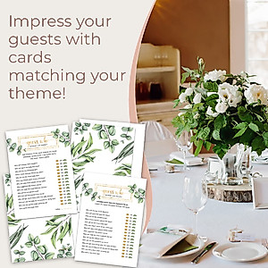 Hat Acrobat Guess Who Mommy or Daddy Baby Shower Game Cards - 50 Double-Sided Greenery Baby Shower Games Mommy or Daddy Game Cards