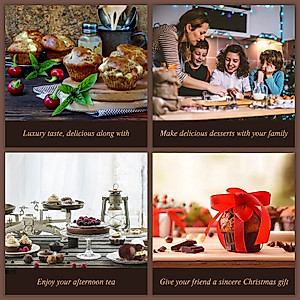 SILIVO Silicone Jumbo Muffin Pans Nonstick 6 Cup(2 Pack) - 3.5 inch Large Cupcake Pan - Silicone Baking Molds for Homemade Muffins and Cupcakes - 6 Cup Muffin Tin