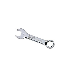 Sunex 993018M 18 mm Fully Polished Stubby Combination Wrench
