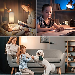 Youtime LED Light Bulb A19 3 Color Temperature 3000K-5000K-4000K,3CCT Color Changing Light Bulbs,Energy Saving 9W(60W Equivalent) LED Bulb,810LM,E26 Base for Bedroom,Living Room,2 Pack