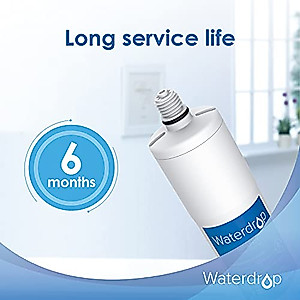 Waterdrop AP431 Replacement Cartridge for Aqua-Pure AP431 Hot Water Scale Inhibitor for AP430SS, Prevent Scale Accumulation and Protect Water Heaters, Pack of 1