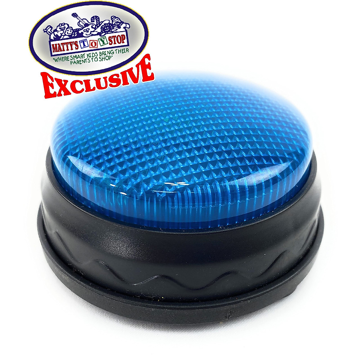 Matty's Toy Stop Lights & Sounds Electronic 3 Mode Red & Blue Game Answer Buzzer and Count Down Timer Gift Set Bundle (Perfect for Games, Classrooms, etc.) - 2 Pack