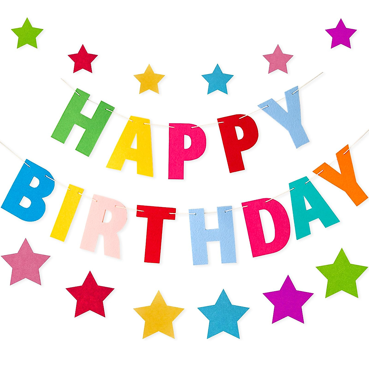 Colorful Birthday Banner for Kids & Adults - Shop Now