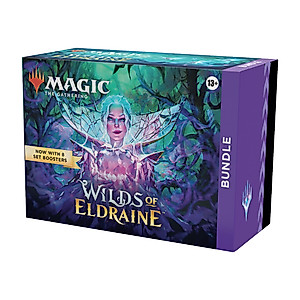 Magic The Gathering Wilds of Eldraine Bundle - 8 Set Boosters + Accessories