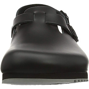 Birkenstock Men's Tokyo Black Leather Clogs 38 Normal