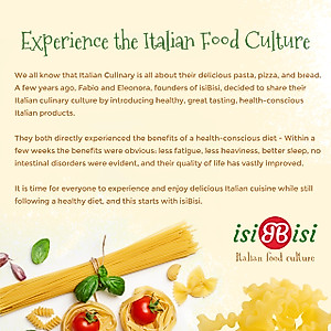 isiBisi Baby Mafalda Pasta - Mini Lasagna Noodles Made With Corn and Rice Flour - Authentic, Healthy Italian Pasta - Vegan, Non-GMO, Organic Artisanal Pasta in Bulk, Made in Italy (1.25 lb)