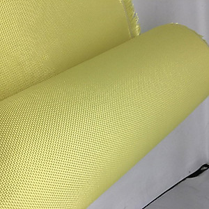 Cosyhat XLJP 3000D Kevlar Aramid Fabric Cloth Sheet 400G High Abrasion Resistant Plain Aramid Fabric Thickness 0.58mm (Size : 100cmx100cm)