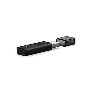 Microsoft Xbox Wireless Adapter for Windows 10 - Play Games Using Xbox Wireless Controller - Wireless Stereo Sound Support - Connects up to 8 Controllers at Once