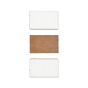 Full Circle in a Nutshell Walnut Shell Non-Scratch Scrubber Sponge, Pack of 3