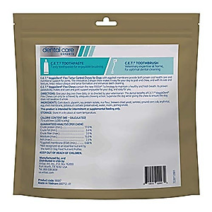 Virbac C.E.T. VEGGIEDENT Flex Tartar Control Chews for Dogs - Medium