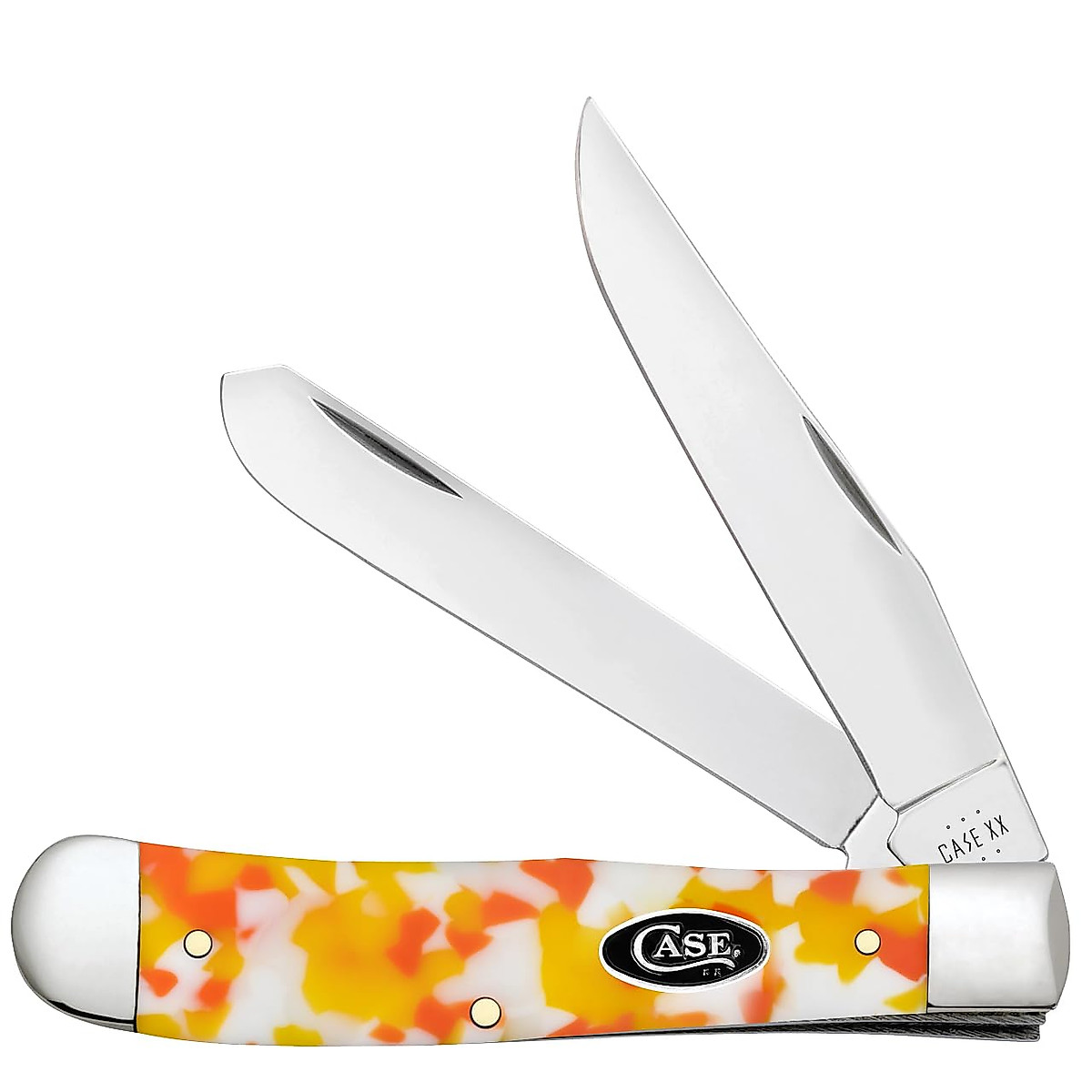 Case Candy Corn Kirinite - Smooth Trapper Knife(10254 SS)