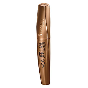 Rimmel London Wonder'Lash Mascara, Waterproof, Conditioning, Lightweight Feel, 003, Extreme Black, 0.2oz