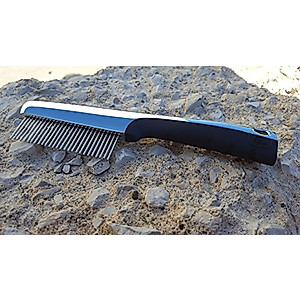 Resco Professional Anti-Static Dog, Cat, and Pet Rotating Pin Comb, Best for Removing Knots and Mats