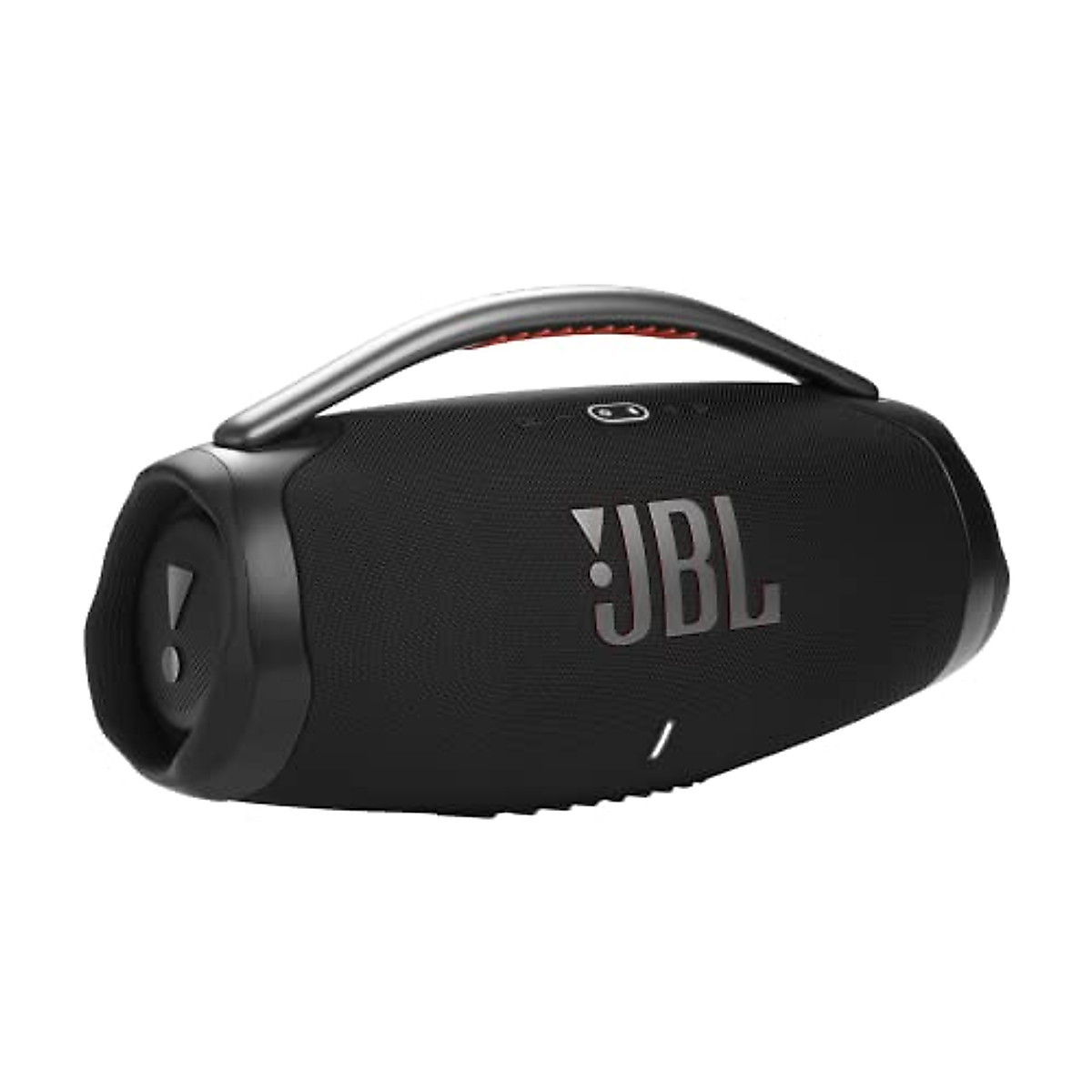 JBL Boombox 3 - Portable Bluetooth Speaker, Powerful Sound and Monstrous bass, IPX7 Waterproof, 24 Hours of Playtime, powerbank, JBL PartyBoost for Speaker Pairing (Black) (Renewed)