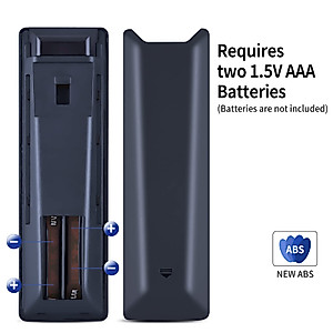 XRT122 Replacement Remote Control Compatible for Vizio Smart TV D55U-D1 D58U-D3 D60-D3 E32-C1 E32H-C1 E40-C2 E40X-C2 E43-C2 E48-C2 E50-C1 E55-C1 E65-C3 E65X-C2 E70-C