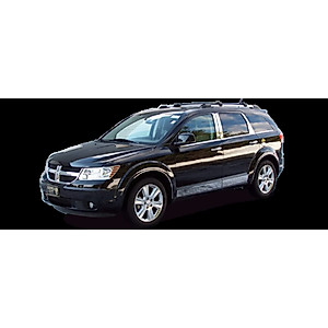 QAA is Compatible with 2009-2020 Dodge Journey 8 Piece Stainless Wheel Well Accent Trim WQ49945