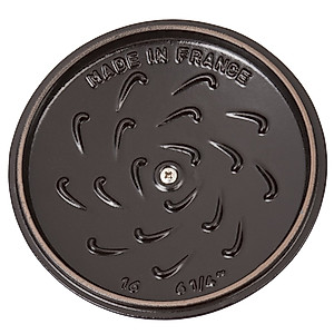 Staub Cast Iron 1.5-qt Petite French Oven - Graphite Grey, Made in France