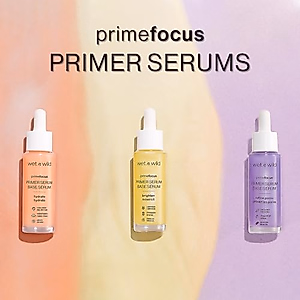 wet n wild Prime Focus Pore Minimizing Facial Serum Primer Makeup Extending | Reduces Pores | Improves Skin Texture | Exfoliates | Retinol Alternative, Hydrating