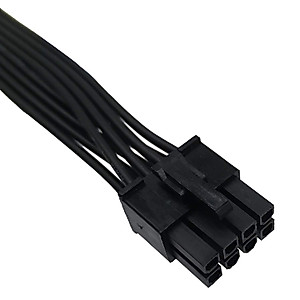 COMeap (2-Pack) 4 Pin to 8 Pin CPU Power Adapter, ATX 4 Pin to Motherboard CPU 8 Pin Converter Extension Cable for Power Supply with ATX 4 Pin Port 9.5-inch(24cm)