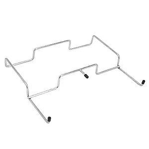 Topyond Trash Bag Holder, Camping Stainless Steel Garbage Bag Holder, Portable Outdoor Trash Can Holder for Kitchen Cabinets, Camping, Under Sink Storage 13.6” X 10.2” X 1.8”