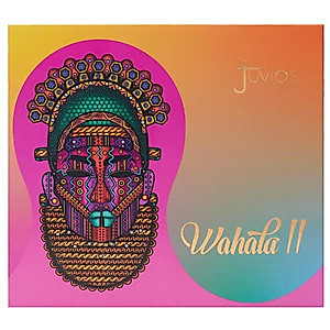 Juvia's Place Palette Wahala 2 - Ice Cold, Periwinkle, Cobalt Blue, Aquamarine, Orange, Pink Palette, 30 Shades, Professional Eye Makeup, Pigmented Palette for Eye Color & Shine