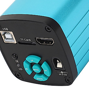 Microscope, 1080P 100‑240VAC Portable Microscope Camera for Office (US Plug)