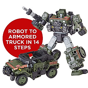 Transformers Generations War for Cybertron: Siege Deluxe Class WFC-S9 Autobot Hound Action Figure