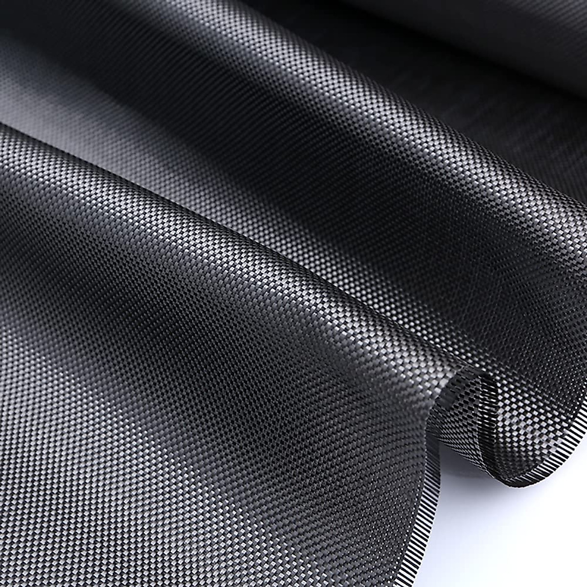 BAIWANLIN Carbon Fiber Fabric Cloth High Strength Lightweight for Car Modification | 200g/m² | size210mm/8.27"×297mm/11.69",Plain