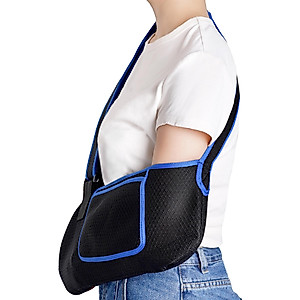 cnomg Adjustable Shoulder Sling Lmmobilizer Arm Sling for Shoulder Elbow Injury Sling for Arm Arm Slings for Shoulder Women Men