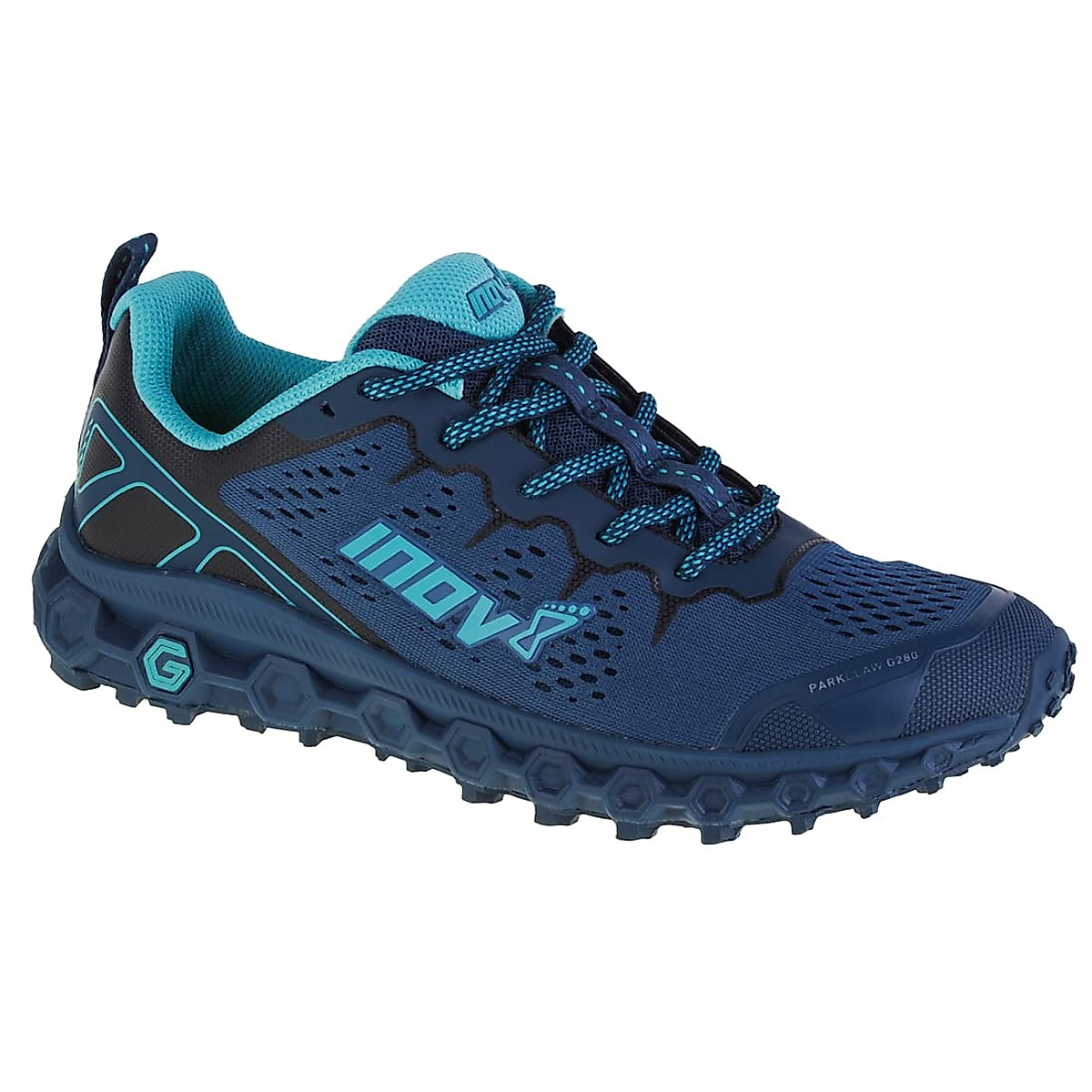 Inov-8 Women's Parkclaw G 280 - Trail Running Shoes - Navy/Teal - 8.5