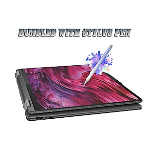 Lenovo Yoga 7i 2-in-1 14" 2.2K 16:10 Touchscreen 0.69" Slim Laptop Intel Evo 10-Core i7-1355U 2 x Thunderbolt Wi-Fi 6 Long Battery Life - 12H Win11Pro W/Stylus Pen (16GB RAM | 512GB PCIe SSD)