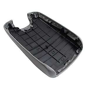 MOTOALL Auto Car Leather Suture Center Console Armrest Lid Cover Cap for 2008 2009 2010 2011 2012 Honda Accord Synthetic Leather (Vinyl) Plastic Gray