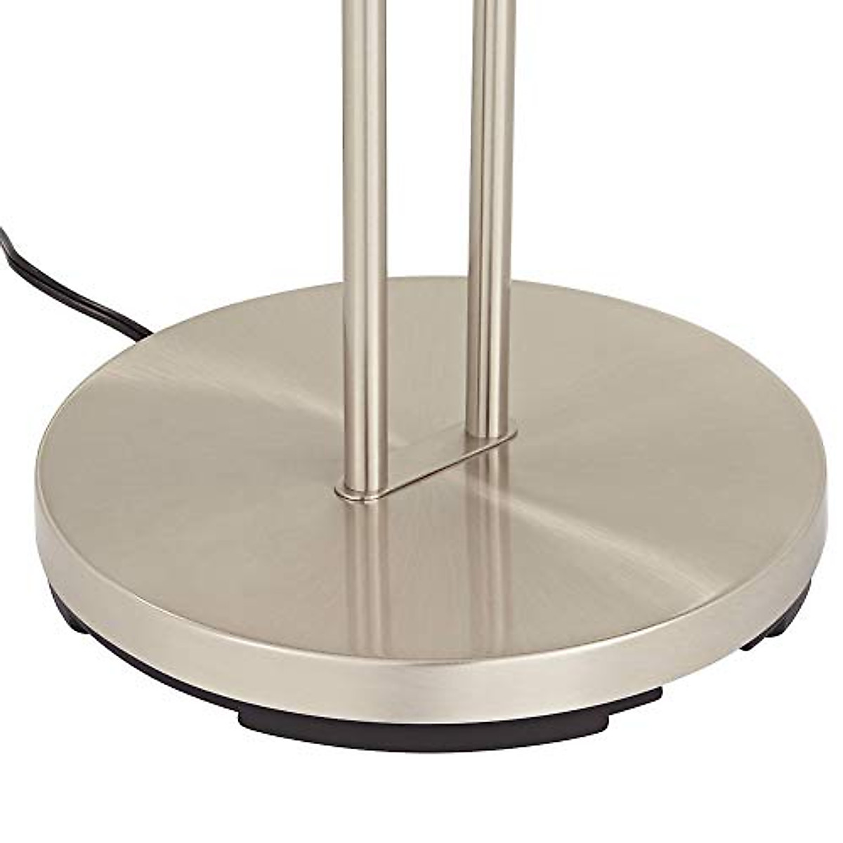 360 Lighting Canby Modern Torchiere Floor Lamp Standing with Side Light LED 72" Tall Brushed Nickel Silver Metal White Acrylic Diffuser for Living Room Reading House Bedroom Home Office