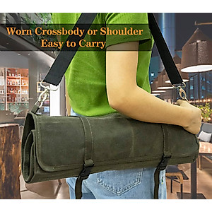 Canvas Chef Knife Roll Bag Chef Knife Bag