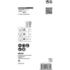 Bosch Professional 2x Expert Power Change Plus Hole Saw System Adapters (Ø 8,5 mm, Accessories Rotary Impact Drill)