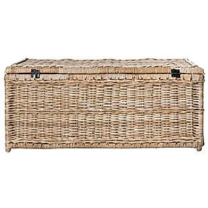 happimess Caden Storage Trunk, 46", Natural