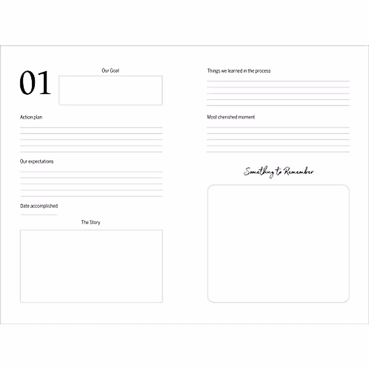 Our Bucket List: A Journal for Couples: Create Your Dream Life Together and Record Your Adventures