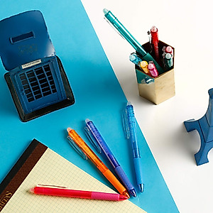 Vanstek 26 Colors Erasable Gel Pens, Retractable Erasable Pens Clicker, Fine Point(0.7), Make Mistakes Disappear, Premium Comfort Grip for Drawing Writing Planner and School Supplies