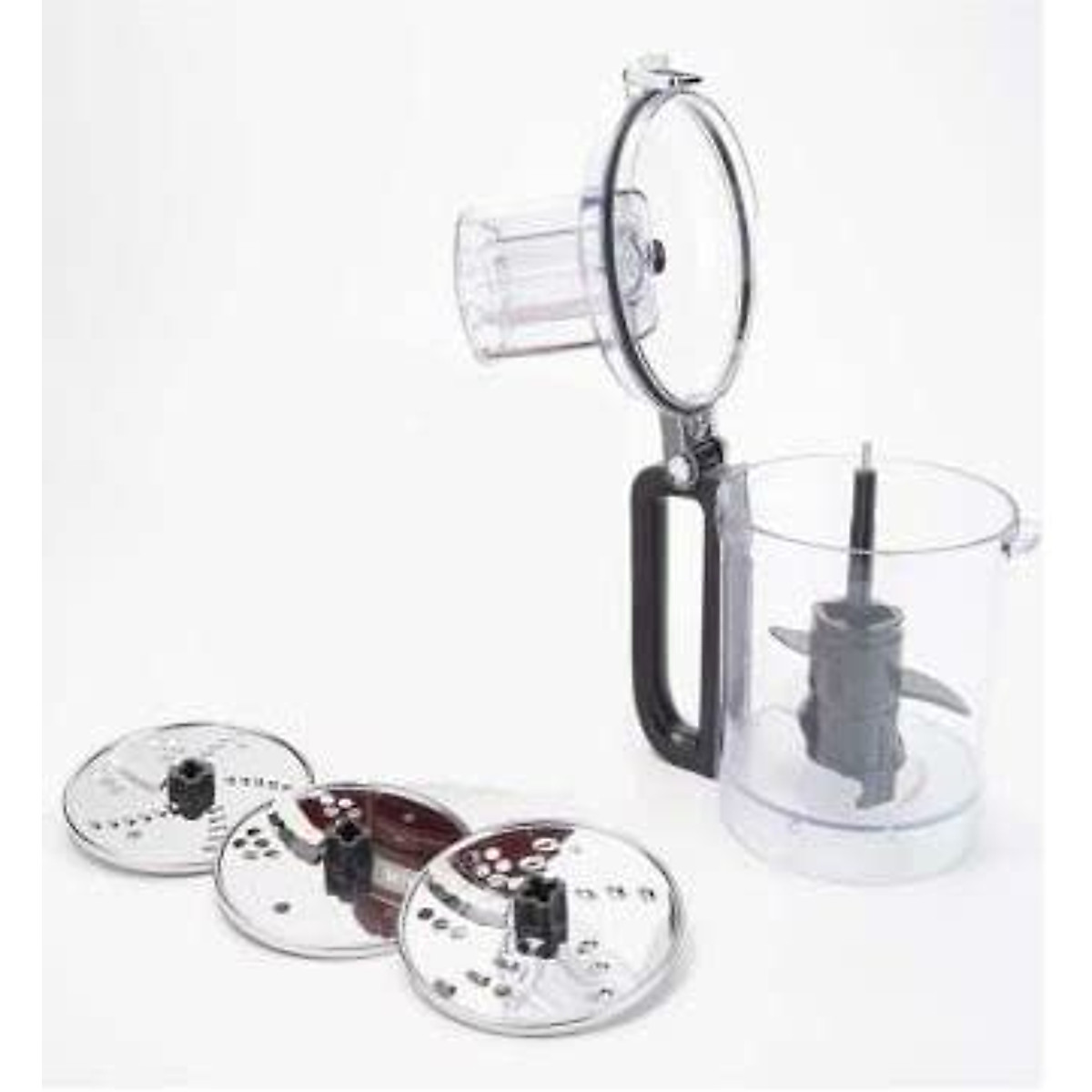 KitchenAid KFP0920QCU 9 Cup 3 Disks 2 Blades & Spatula Food Processor, Contour Silver